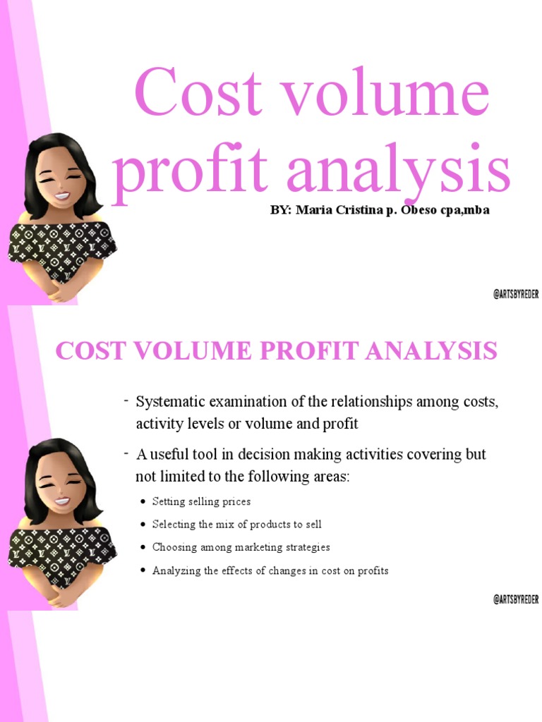 Cost Volume Profit Analysis | PDF | Management Accounting | Business ...