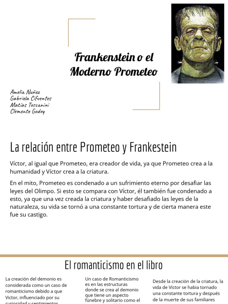 Frankenstein PDF | Descargar gratis PDF | Frankenstein