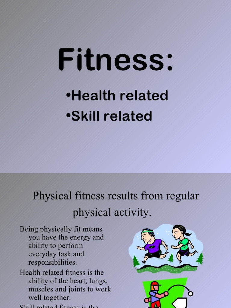 Physical Fitness PDF | PDF