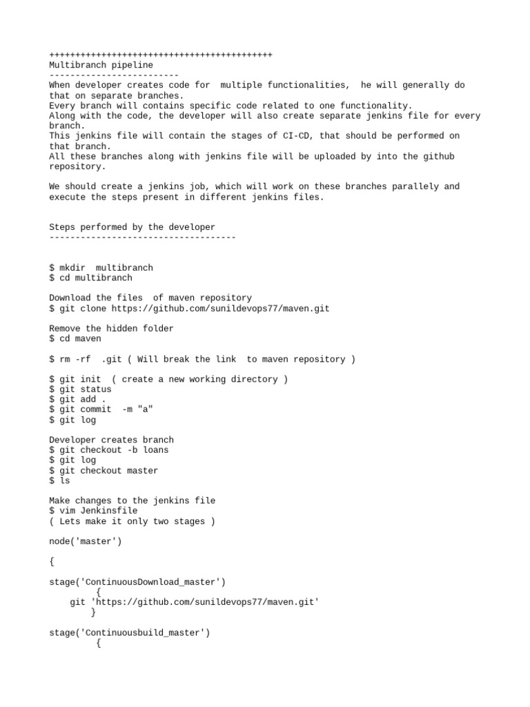 01-Jun-2021 - Jenkins | PDF | Computer File | Computer Architecture