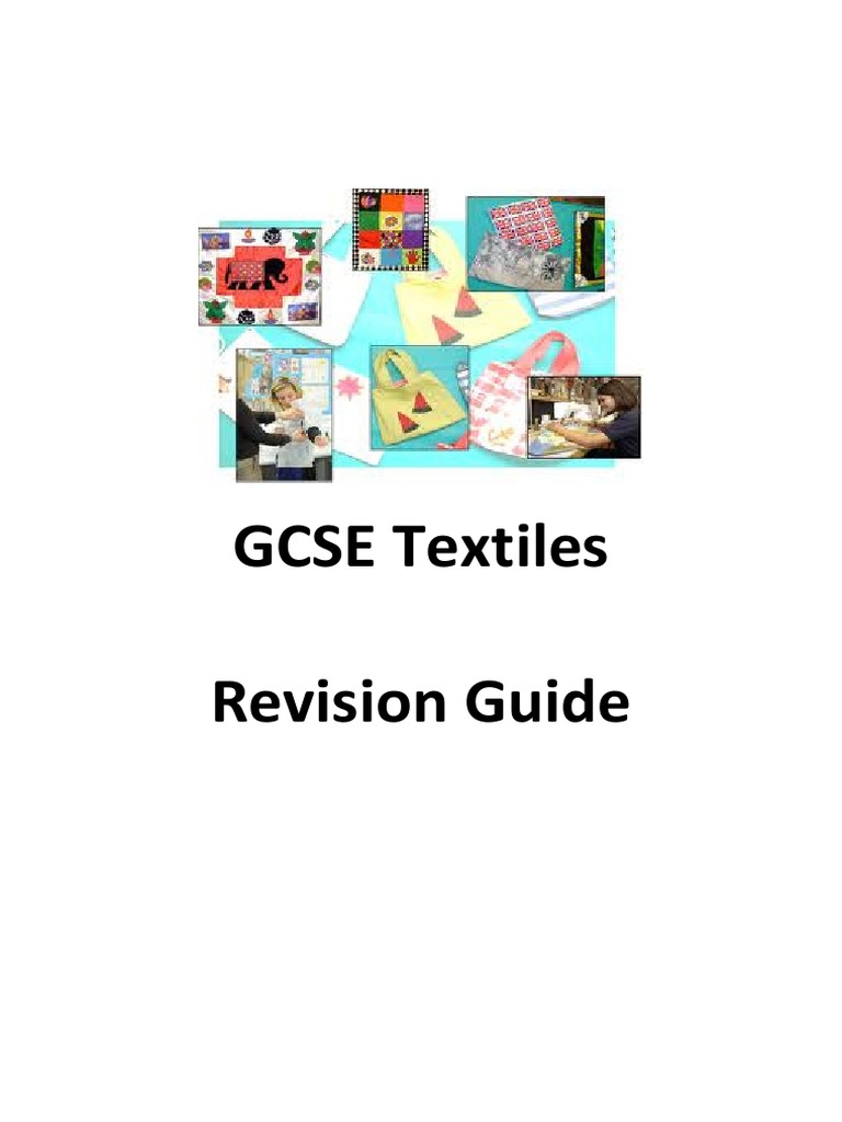 GCSE Textiles Revision Guide PDF | PDF