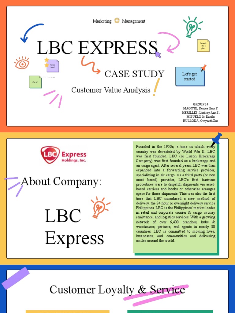 Group 14 - LBC Express | PDF