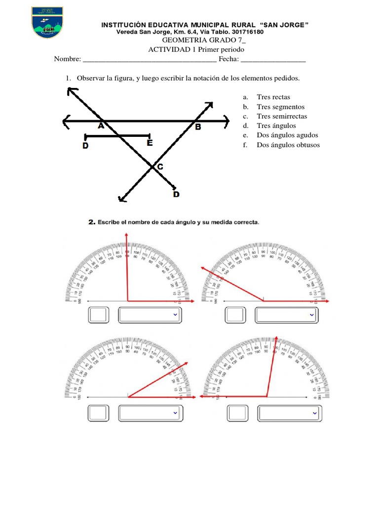Geometria 7 Conceptos Basicos | PDF