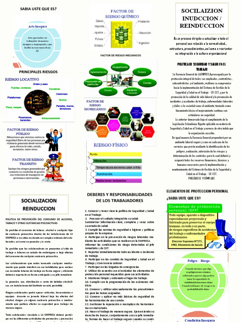 Folleto Induccion y Reinduccion | PDF