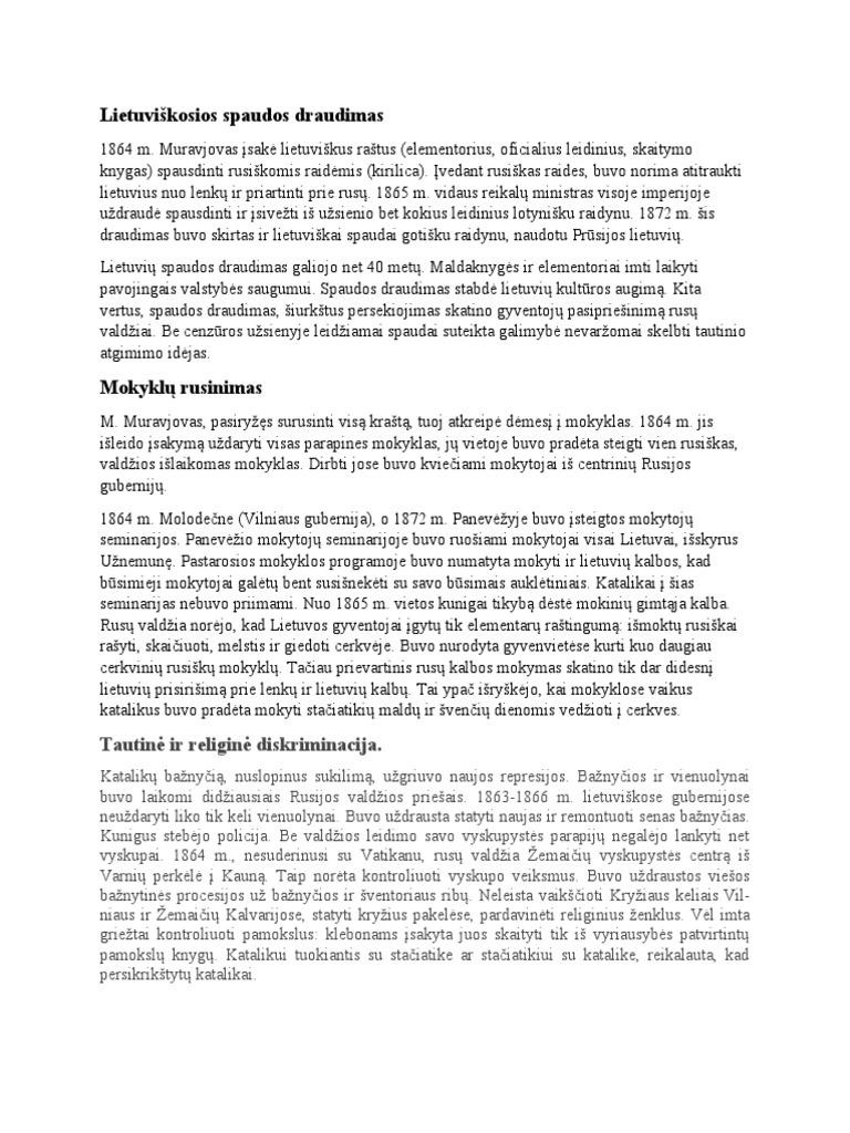 Tekstas | PDF
