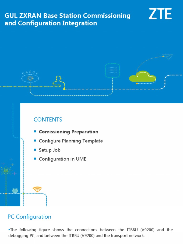03 GUL ZXRAN Base Station Commissioning and Configuration Integration-L ...