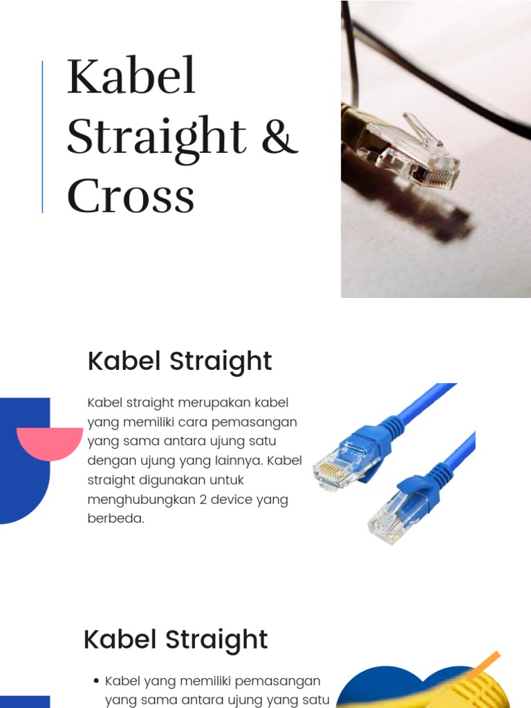 Kabel Straight Dan Cross PDF | PDF