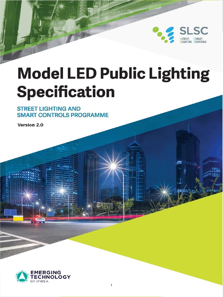 Model LED Public Lighting Specification V2.0 | PDF