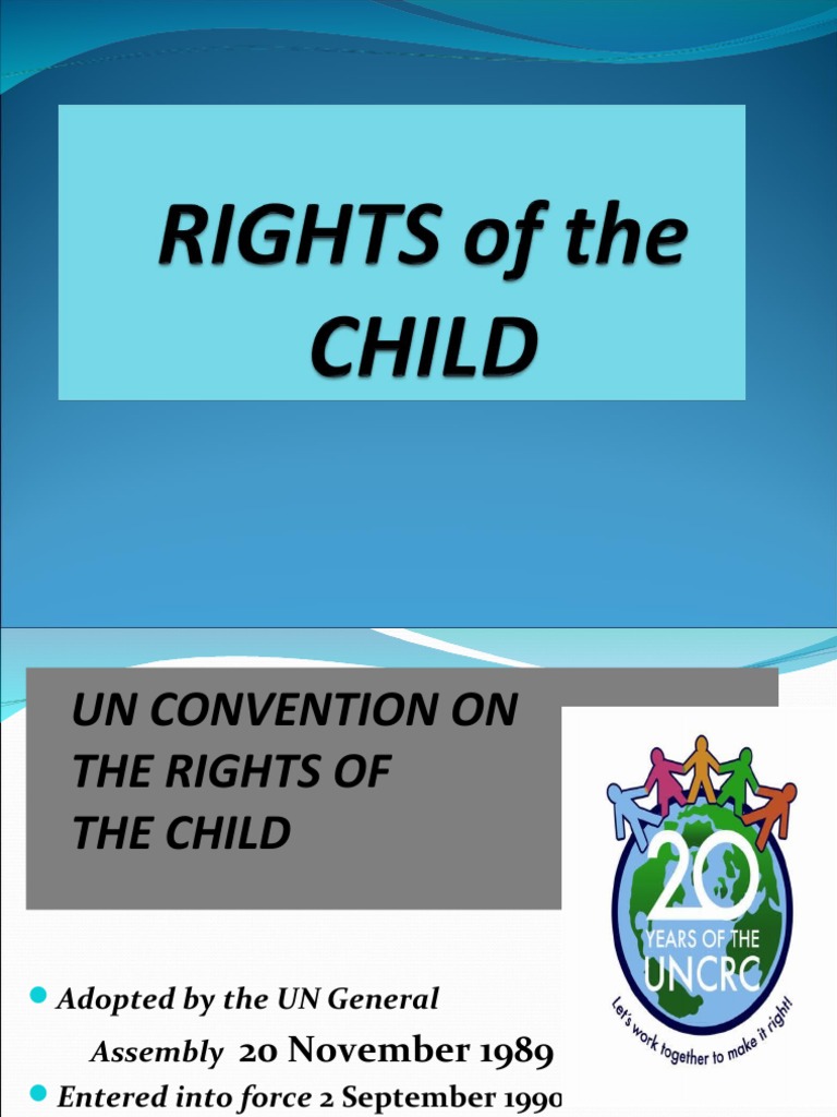 1 Rights of The Child | PDF