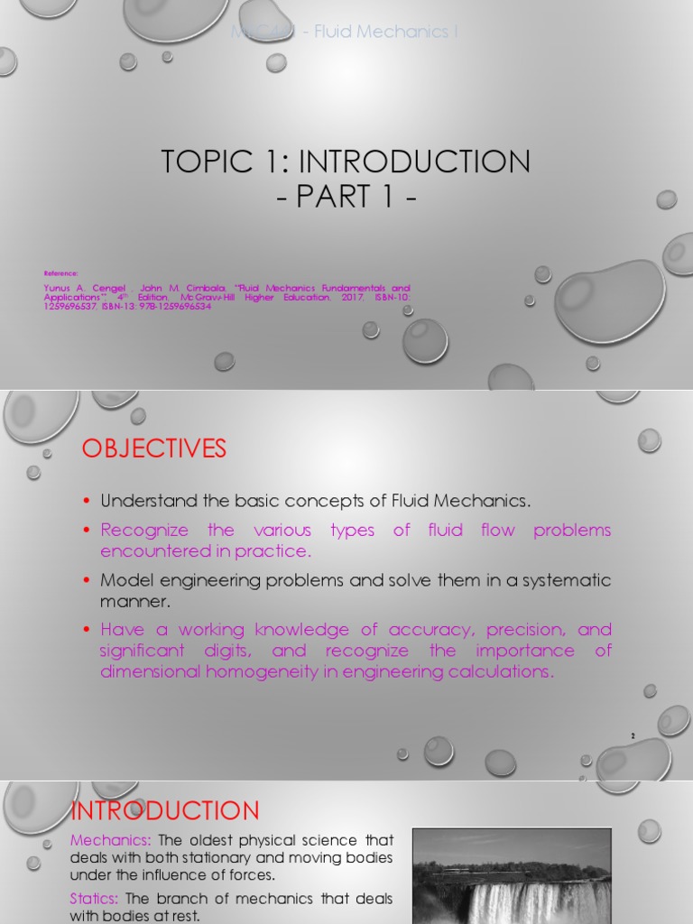 01-MEC441-Introduction-Part 1-v.2022-10 PDF | PDF