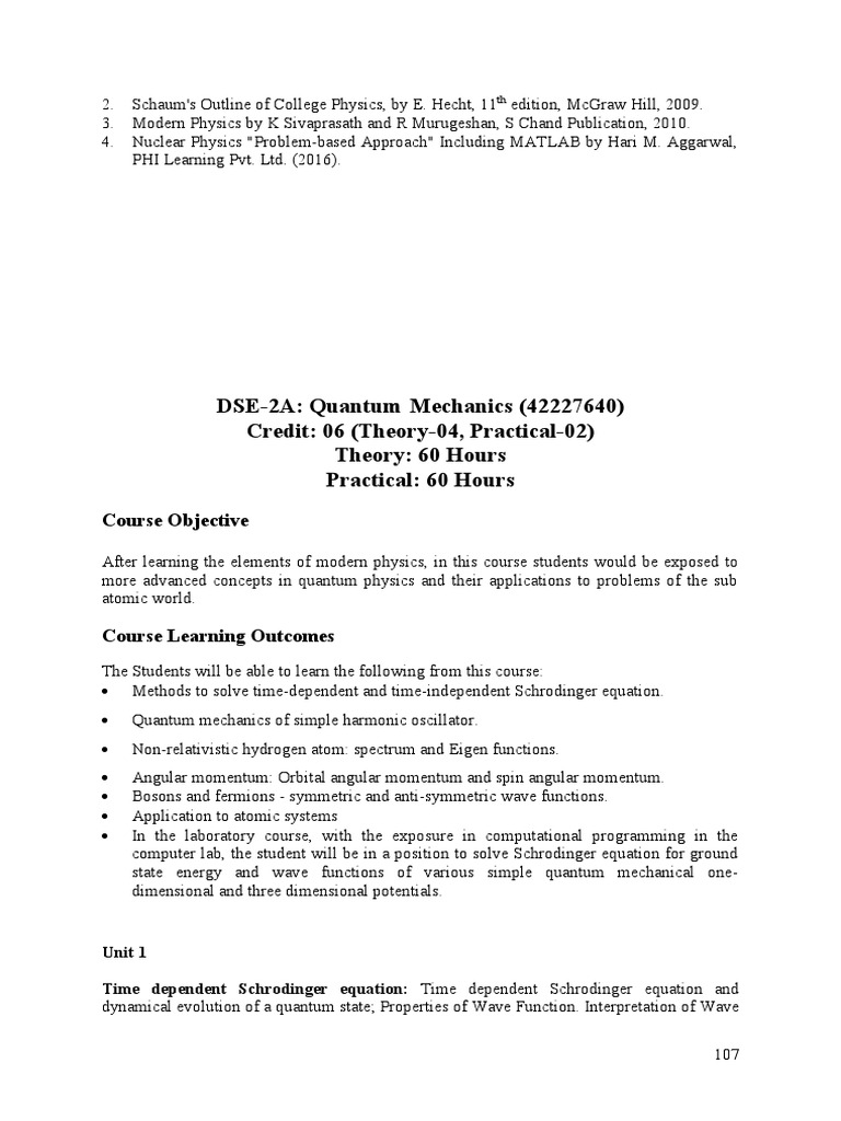 Sem 6 Syllabus | PDF