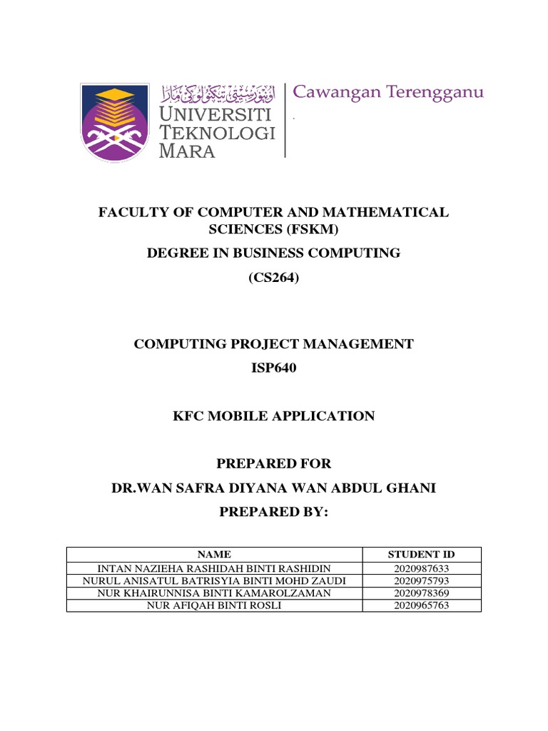 SofTech_KFC Mobile Apps.pdf | PDF