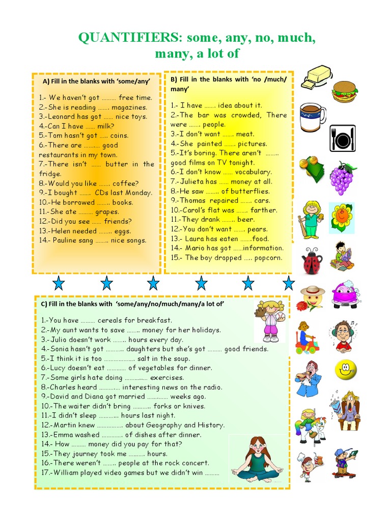 Quantifiers Test Answers | PDF