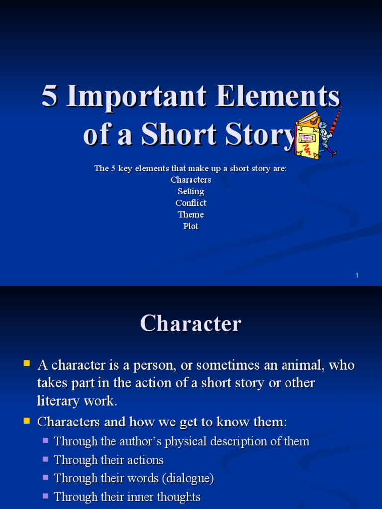5 Key Elements of a Short Story | PDF | Plot (Narrative) | Feeling