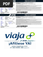 Boleto Electronico ADO | PDF | Gobierno | Science