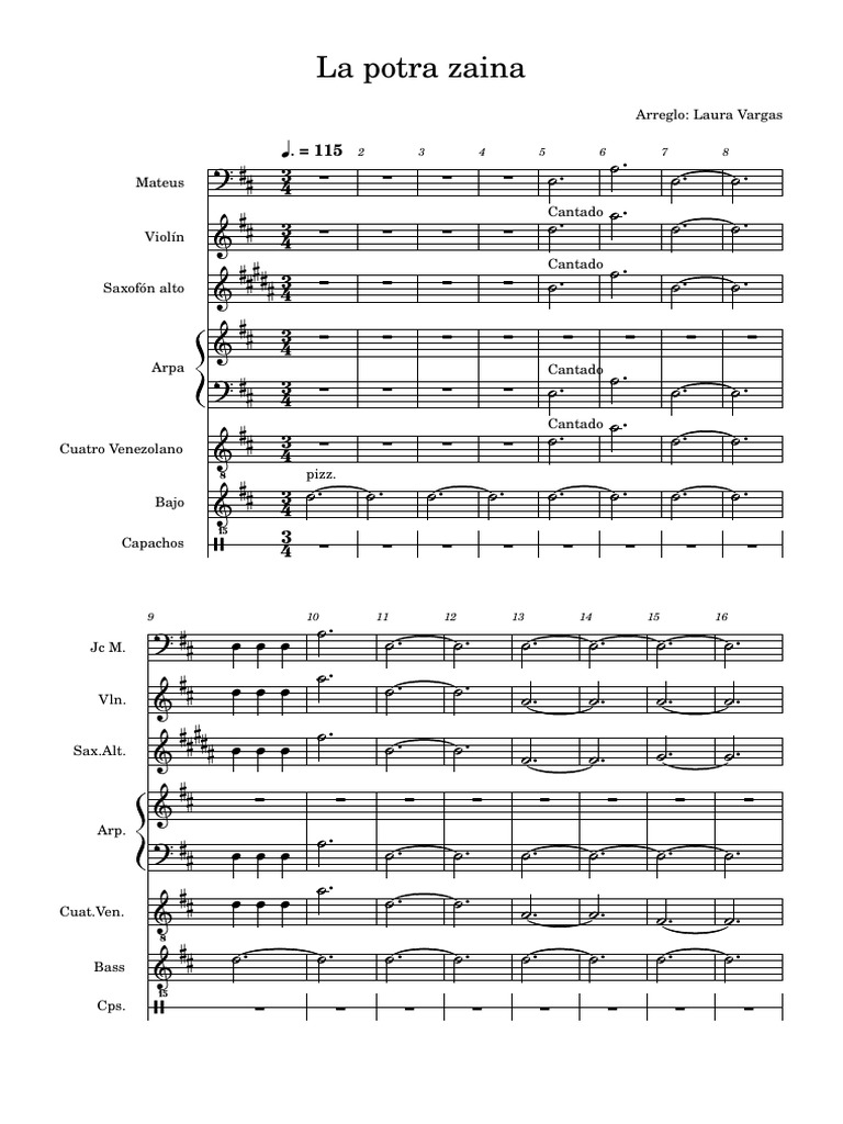La Potra Zaina PDF | PDF