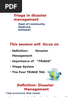 Triage Notes | PDF | Emergency Department | Public Safety