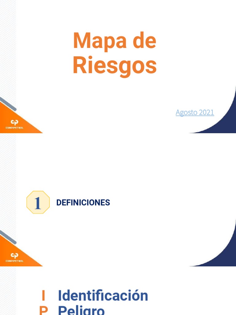 Capacitación Mapa de Riesgos | PDF
