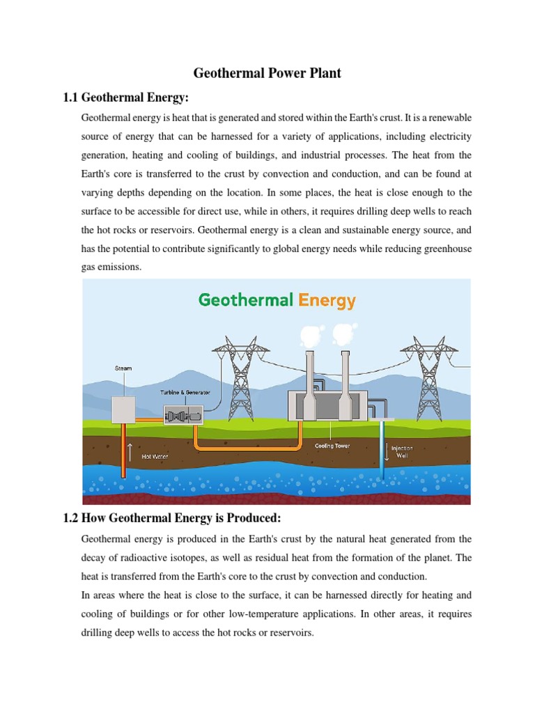 5. geothermal Power Plant.pdf | PDF