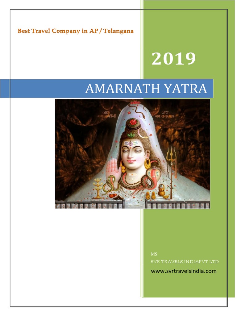 Amarnath Yatra 20191549647278 PDF | PDF
