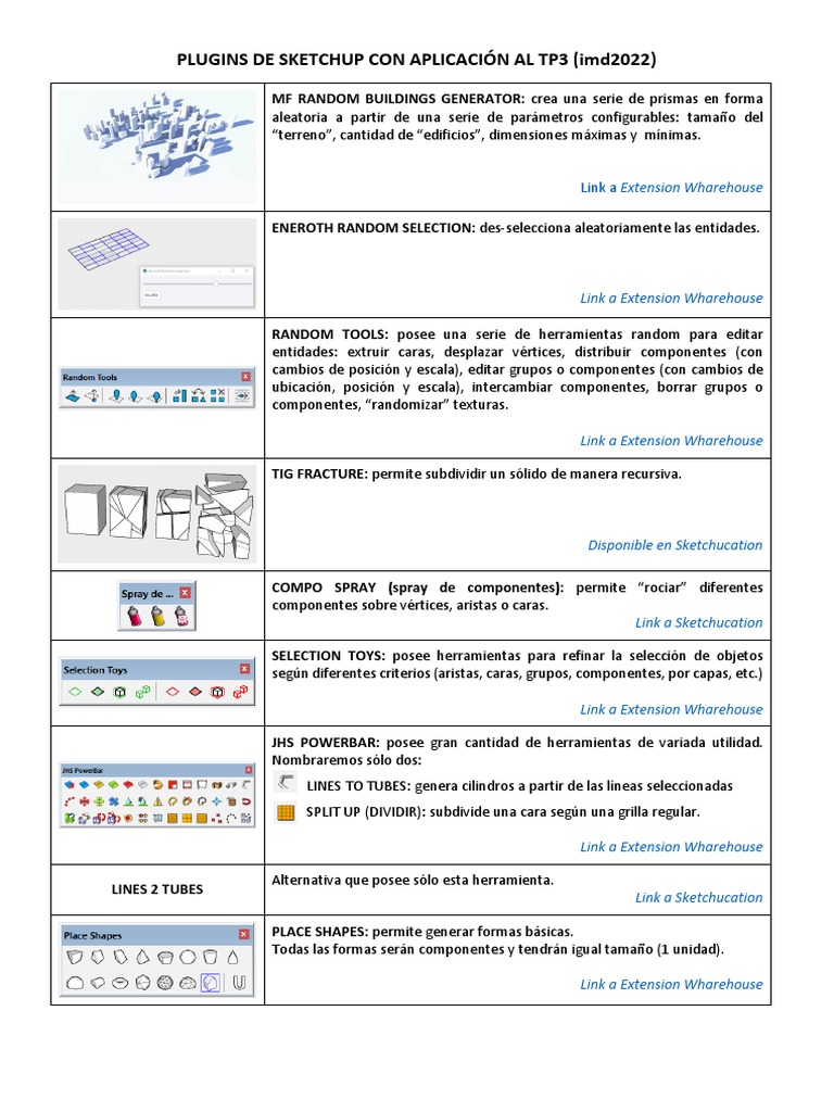 Plugins para Sketchup PDF | PDF