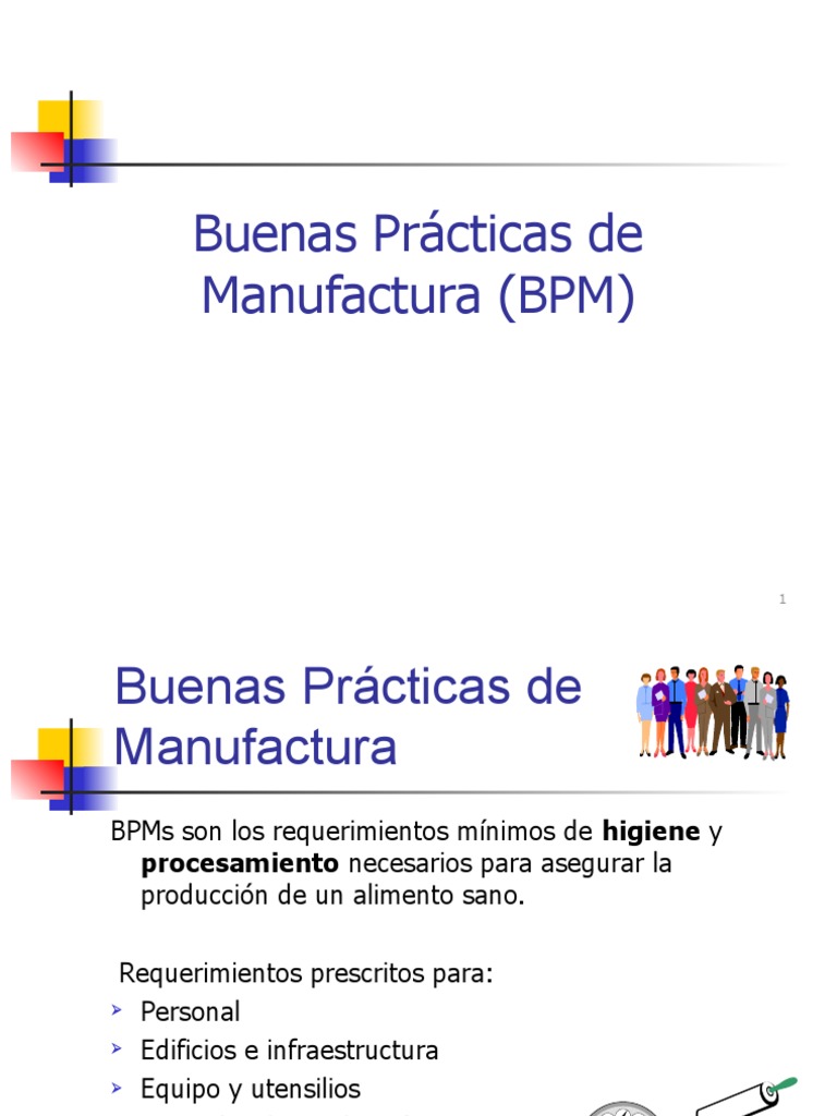 6 Buenas Practicas de Manufactura | PDF