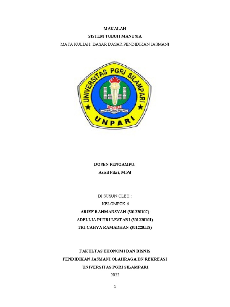 Sistem Tubuh Manusia: Struktur dan Fungsi | PDF