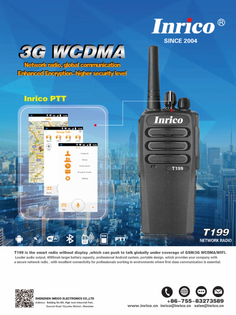 Inrico T199 | PDF