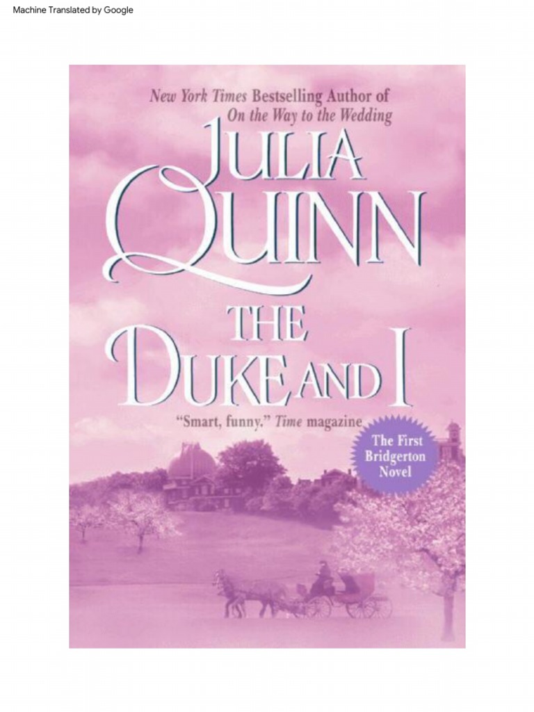 The Duke and I (Bridgerton Series, Book 1) (Julia Quinn) (Z-Library ...