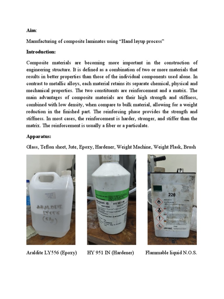 Hand Layup Composite Laminate Guide | PDF