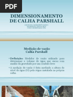 Manual de Calha Parshall: Instalação e Operação | PDF | Materiais de ...