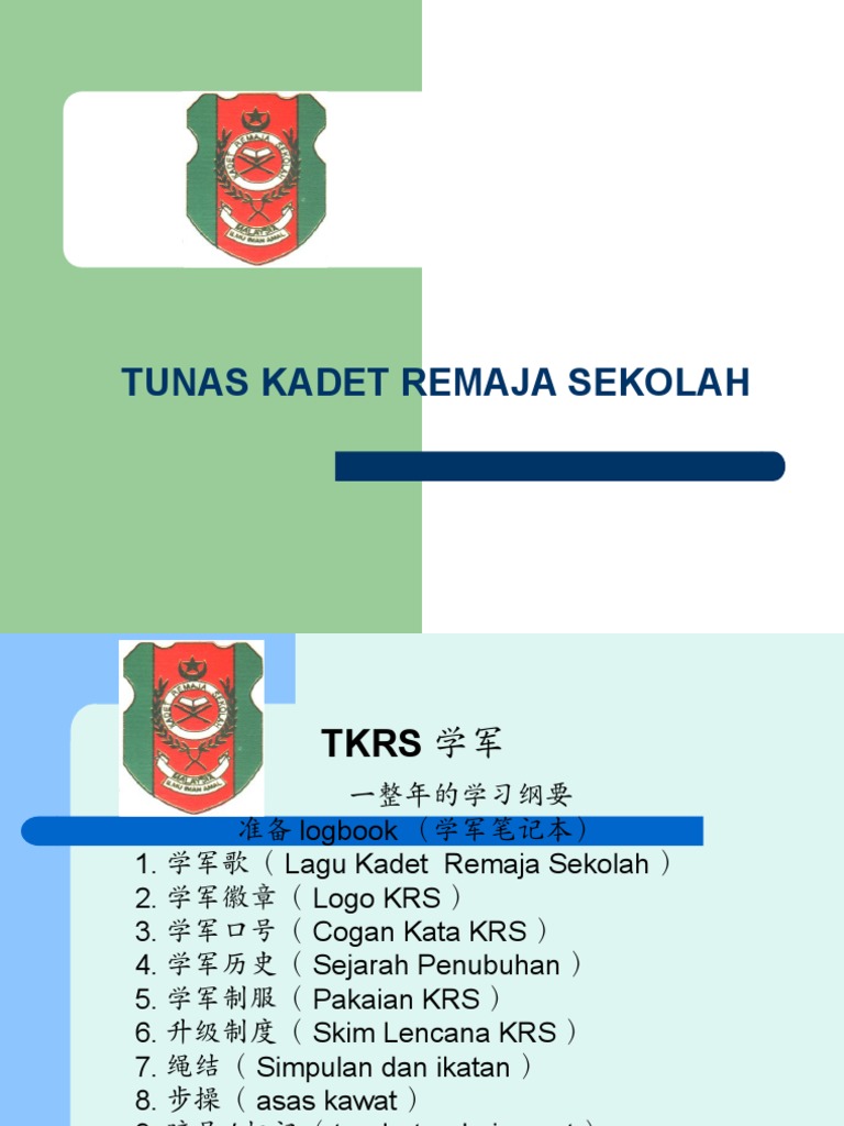 1.sejarah, Lagu, Baju TKRS 2019 | PDF