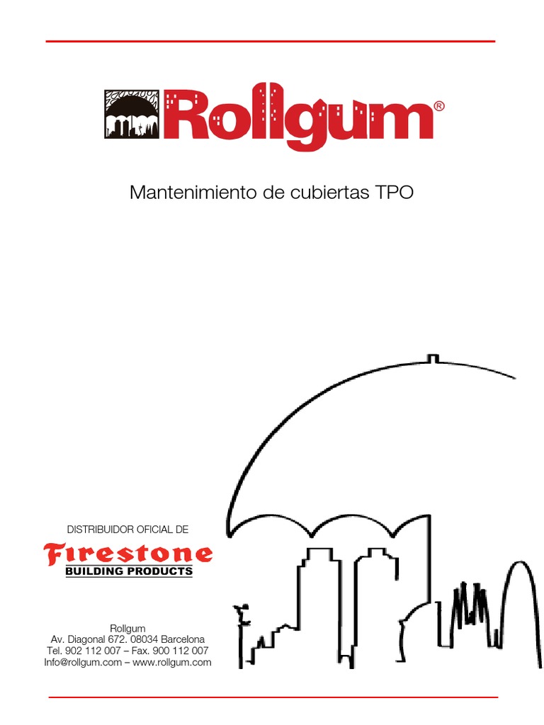 Manual Mantenimiento Tpo Firestone PDF | PDF | Techo | Tornillo