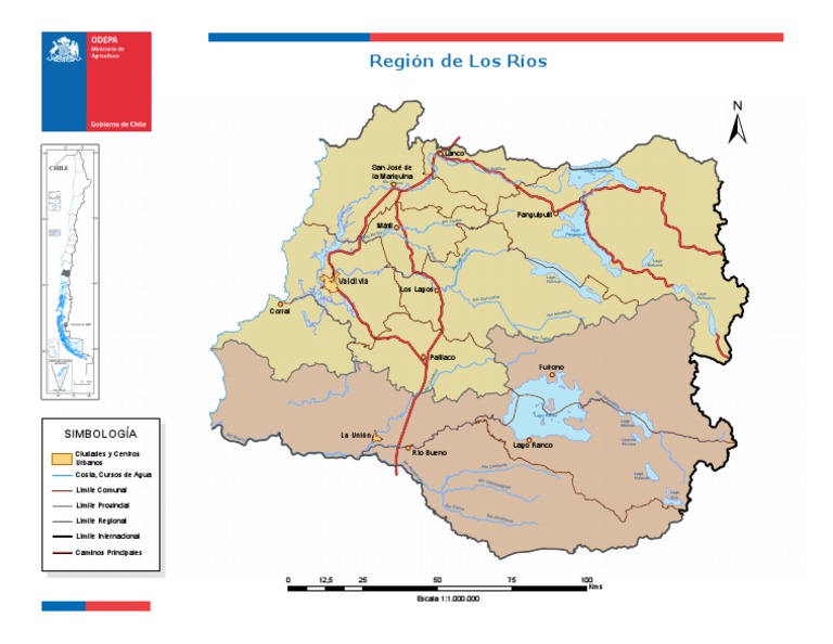 Mapa Minutas RegionLos - Rios PDF | PDF