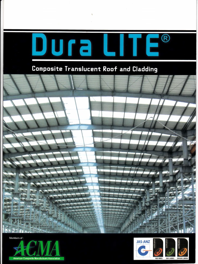 DURALITE | PDF | Fiberglass | Lamination