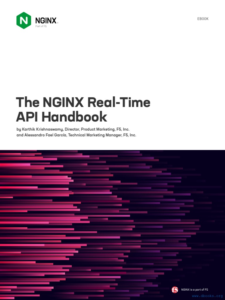 The NGINX Real-Time API Handb | PDF | Real Time Computing | Internet Of ... The NGINX Real-Time API Handb | PDF | Real Time Computing | Internet Of ...