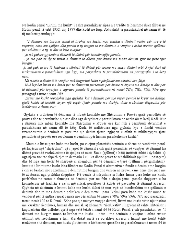 Lirimi Me Kusht | PDF