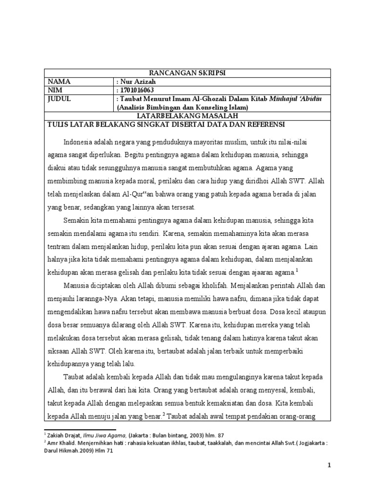 MINI PROPOSAL Literer | PDF