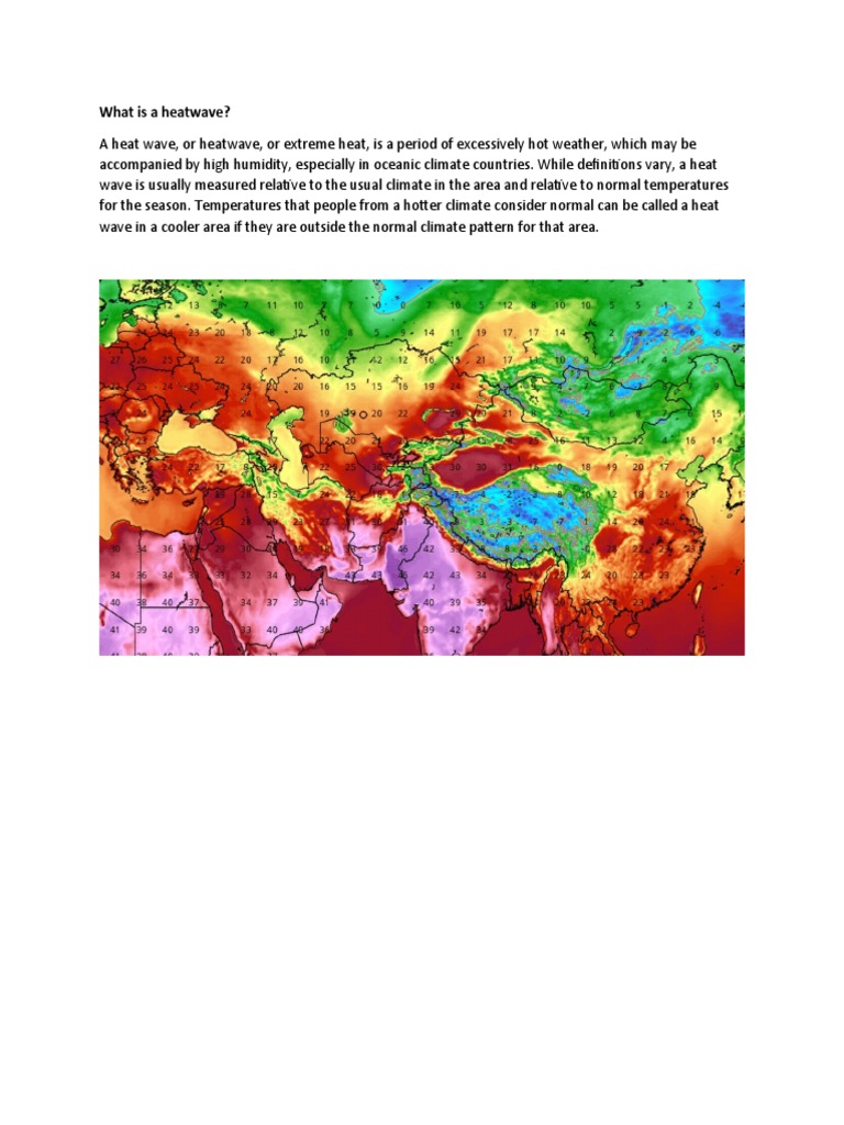 Heat Wave | PDF | Heat Wave | Climate Change