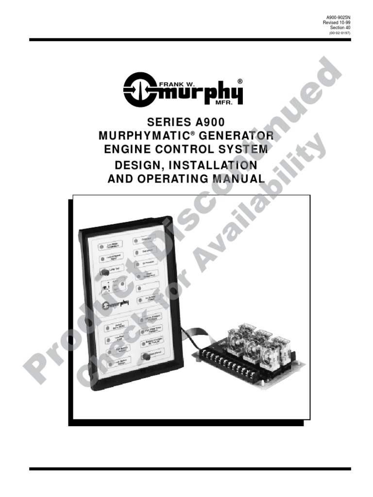 MURPHY | PDF | Relay | Switch