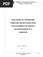 CBT - Shop Layout | PDF