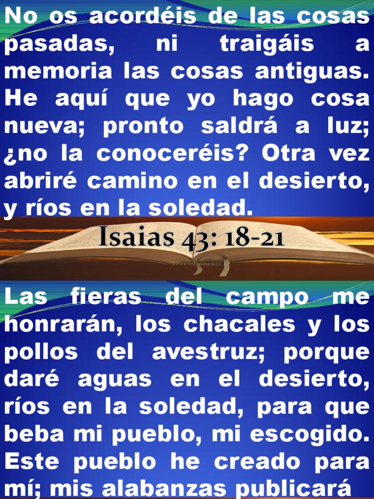 No Estas Solo, Dios Esta Contigo | PDF