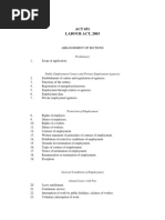 Labour Institutions Act Overview 2007 | PDF | Employment | Labour Law