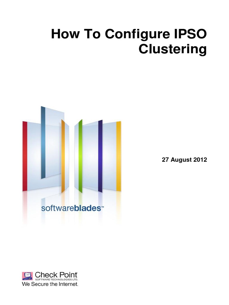 How To Configure IPSO Clustering | PDF | Ip Address | Computer Cluster