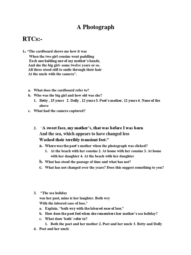 A Photograph Assignment 2 PDF | PDF