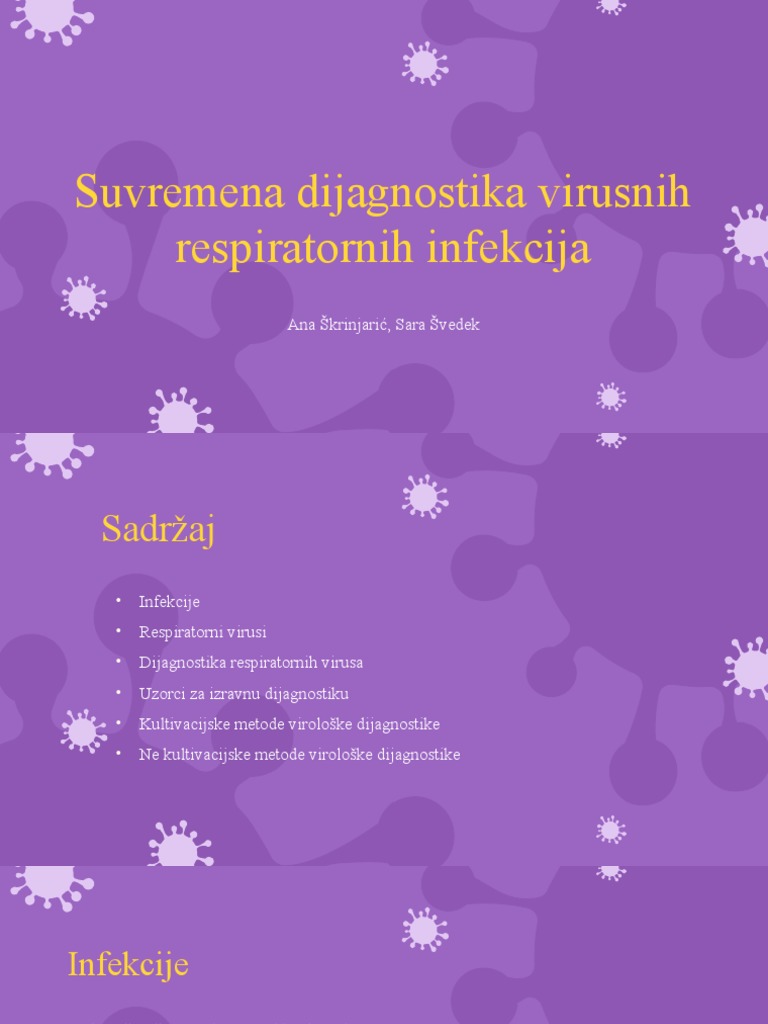 Suvremena Dijagnostika Virusnih Respiratornih Infekcija | PDF