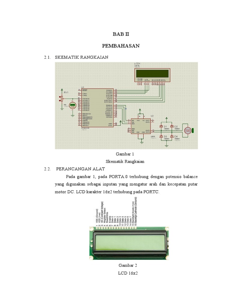 Mengatur Arah Dan Kecepatan Putar Motor | PDF