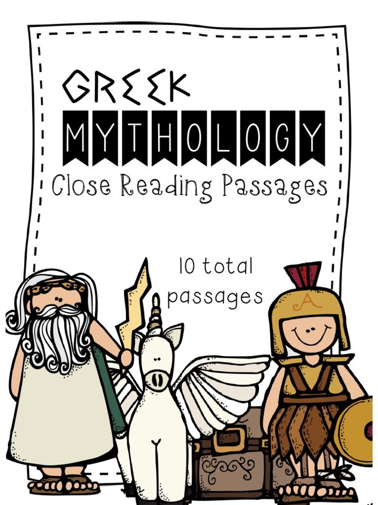 greek_mythology_reading_passages | PDF | Zeus | Achilles