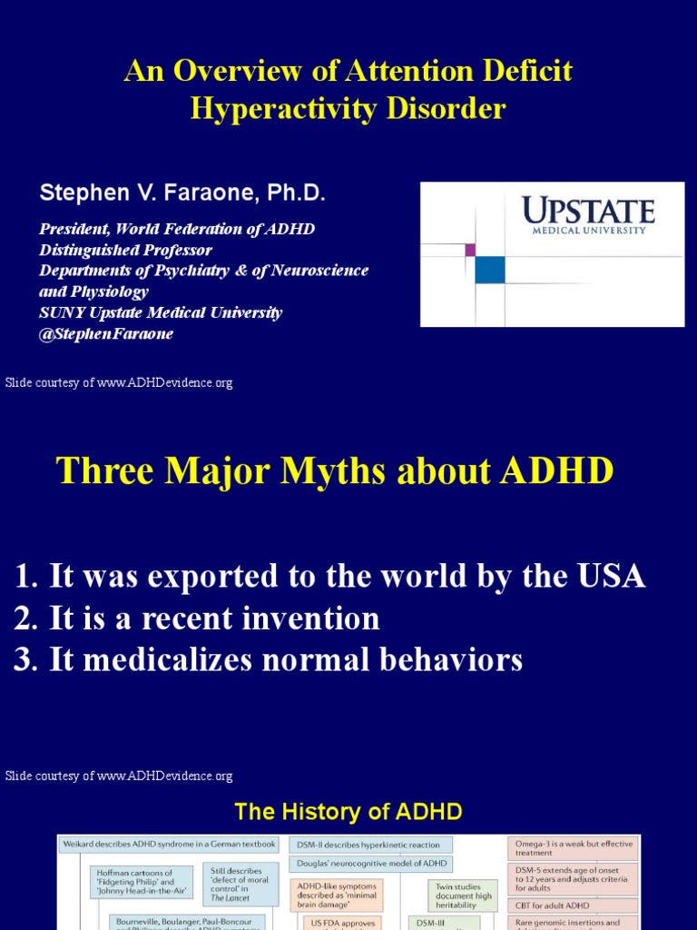 Overview of ADHD 2022_4.20.22(1).pptx | PDF | Attention Deficit ...