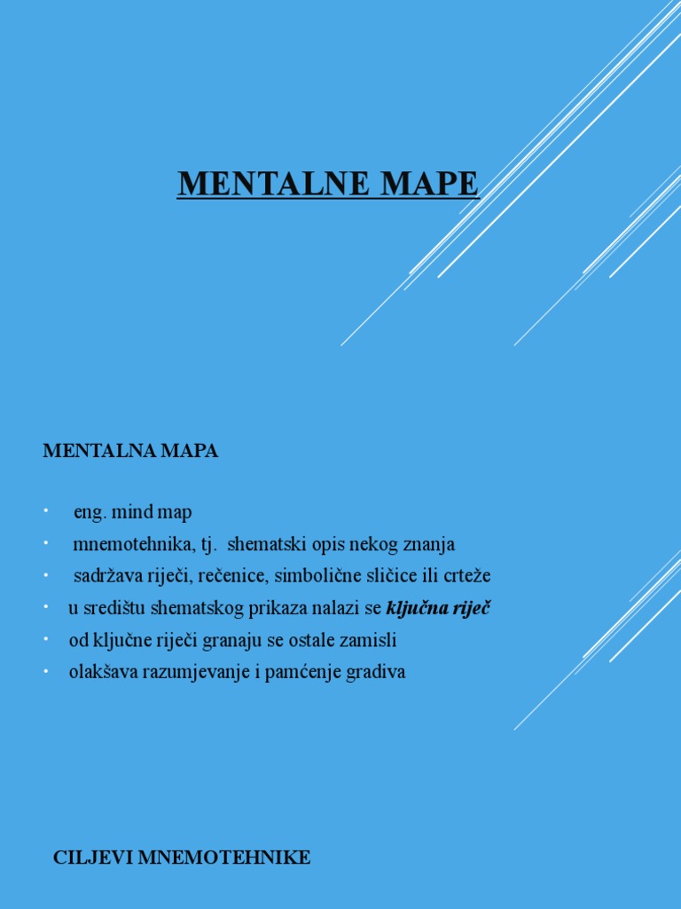 Mentalne Mape | PDF